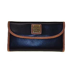 Dooney & Bourke Handbag, Wexford Leather Continental Clutch - Black