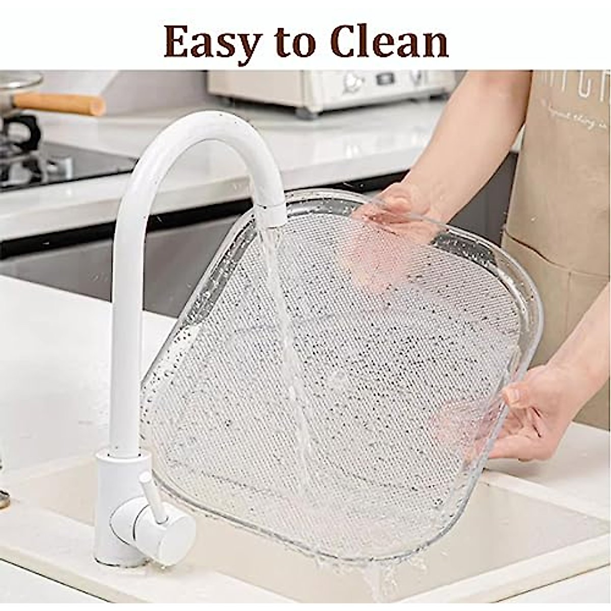 Lazy Susan for Refrigerator, Lazy Susan for Refrigerator Rectangular, Square Lazy Susan Turntable Organizer, Rectangular Turntable for Refrigerator