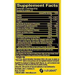 C4 Ripped Sport Pre Workout Powder Fruit Punch | NSF Certified for Sport + Sugar Free Preworkout Energy Supplement for Men & Women | 135mg Caffeine + Weight Loss | 30 Servings
