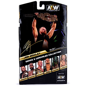 All Elite Wrestling Unrivaled Collection Jon Moxley - 6.5-Inch AEW Action Figure - Series 5