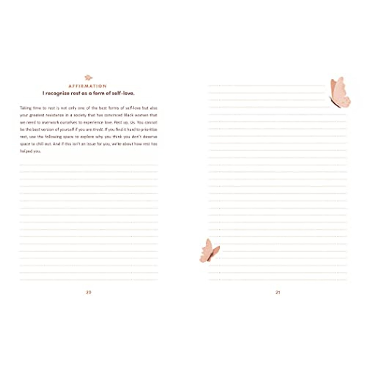 Affirmations for Black Women: A Journal: 100+ Positive Messages and Prompts to Affirm Your Self-Worth, Empower Your Spirit, & Attract Success (Self-Care for Black Women Series)