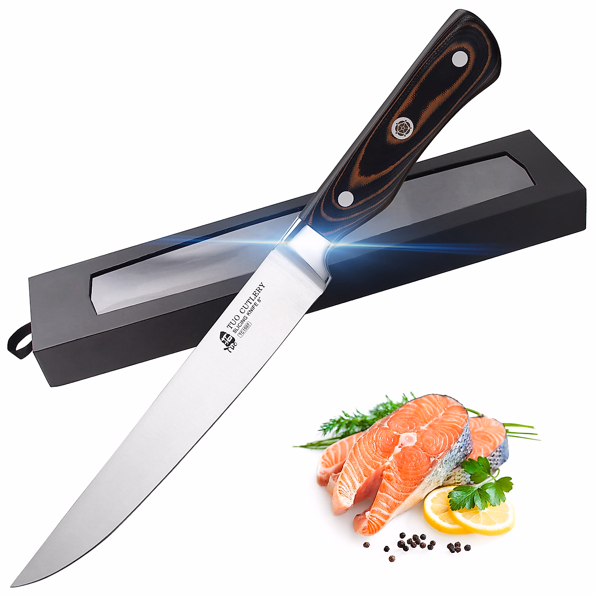 TUO LEGACY SERIES SLICING KNIFE 8"