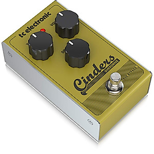 TC Electronic CINDERS OVERDRIVE Tube-Like with Extremely Responsive and Expressive Feel