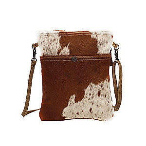 Myra Bag Women's Hair-On Crossbody Brown One Size