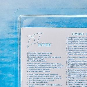 Intex Wet Vinyl Plastic Repair Patch. 6 Count