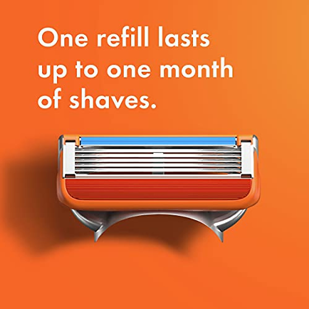 Gillette Fusion5 Men's Razor Blades, 4 Blade Refills