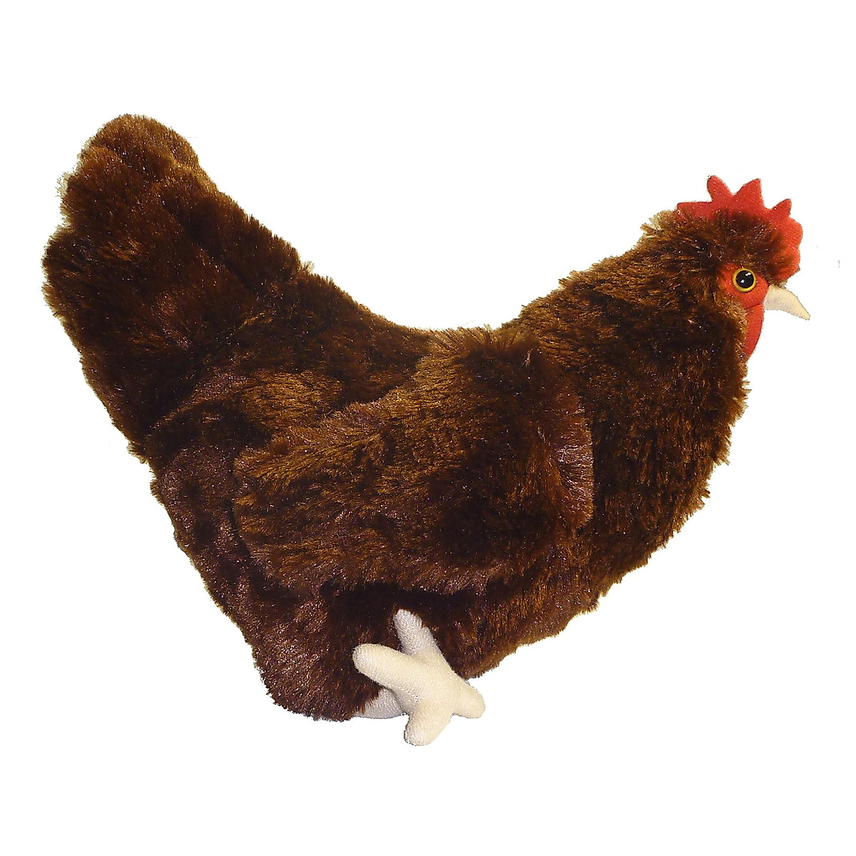 Adore 12" Standing Rosie The Hen Chicken Plush Stuffed Animal Toy