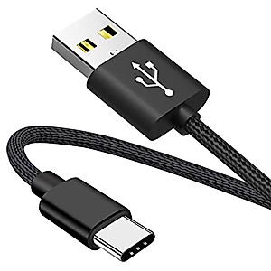 USB C Cable 3A Fast Charging 3ft,VOTY USB A to Type C Charger Cord Braided for Samsung Galaxy A10e A20 A50 A51 A71,S20 S10 S9 S8 Plus S10E,Note 20 10 9,Moto G G8 G7 and more USB C Charger Charge Wire
