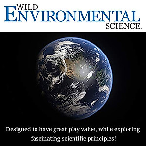 WILD ENVIRONMENTAL SCIENCE Extreme Wild Dogs of The World - for Ages 6+ - Create and Customize Models and Dioramas - Study The Most Extreme Animals