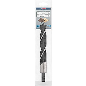 Bosch Professional Brad Point Drill Bit (for Wood, Ø 24 x 140 x 215 mm, Accessories Rotary Drills)