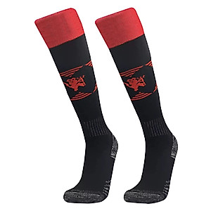 Manchester Ronaldo Red Home Soccer Kids Set (Jersey + Shorts + Socks) Kit Size Medium (8-9 Years Old) for Youth