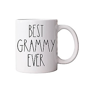 YOUR TEXT HERE Custom Rae Dunn Inspired 11oz Ceramic Mug | One or Two Sided Text