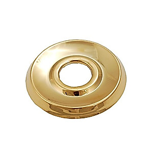 Trim Kit for 2-handle Shower Valve, Fit Delta Washerless Shower, Polished Brass Finish -By Plumb USA 38822