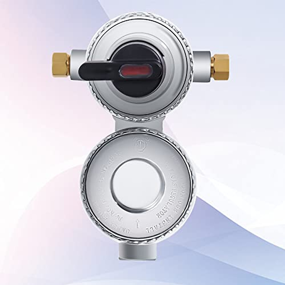 Dual Tank RV Propane Regulator - 2 Stage Auto Changeover