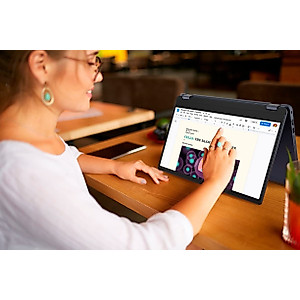 Lenovo Flex 3i 2-in-1 Chromebook for College Students,15.6 Inch FHD Touchscreen Laptop, Intel Celeron N4500, 4GB RAM, 64GB eMMC+128GB SD Card, Intel UHD Graphics, Chrome OS, Abyss Blue, PCM