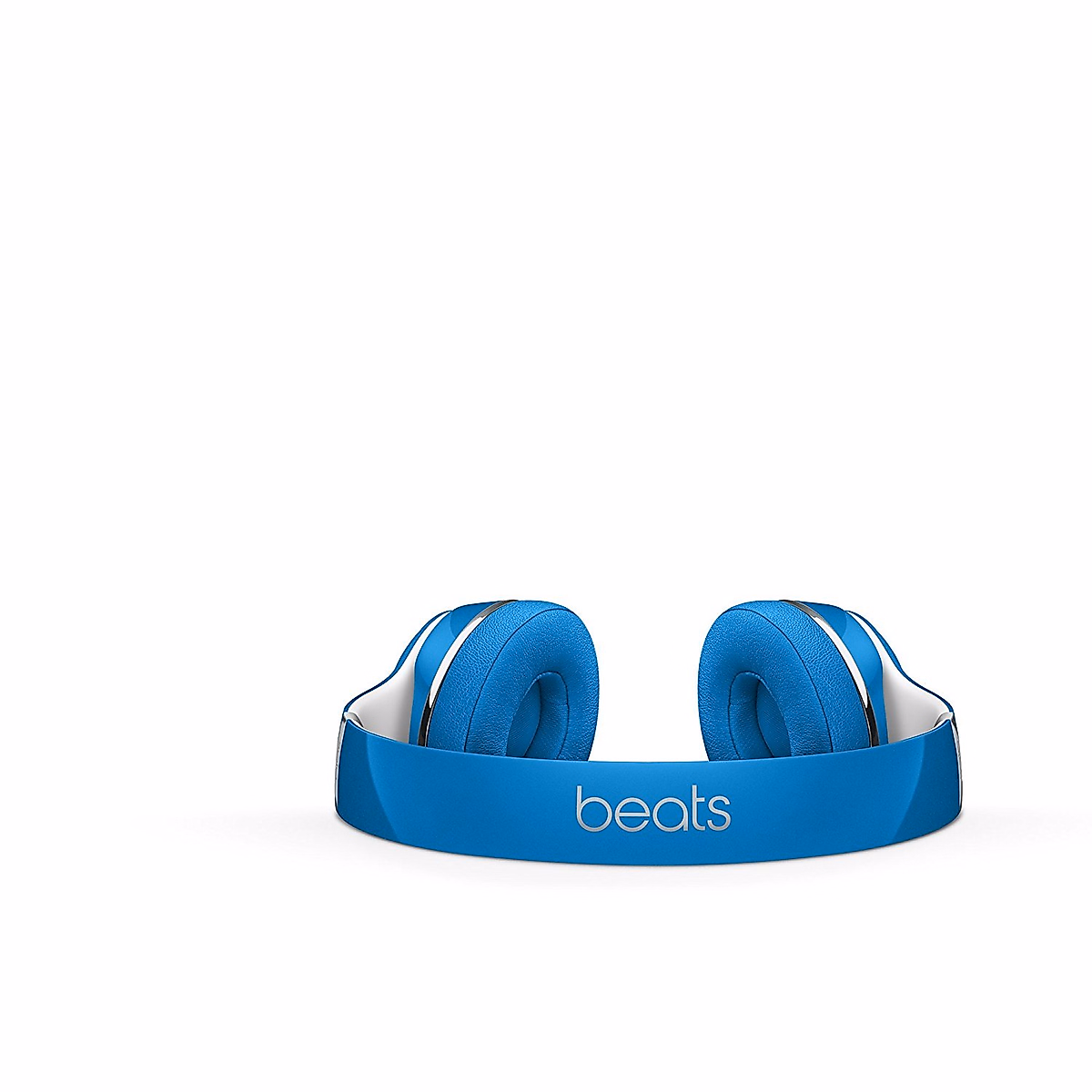 Beats Solo2 On-Ear Headphone Luxe Edition (WIRED, Not Wireless) (Renewed) - Blue