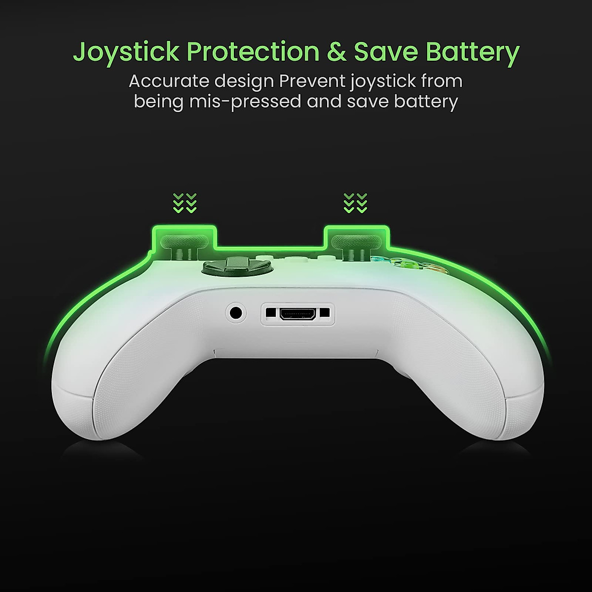 tomtoc Protective Case for Xbox Series X/S Controller, Hard Shell Joystick Protector for Microsoft Xbox Core Wireless Controller Remote, Dust-Resistant, Anti-Scratch, Shock-Proof Protection Cover