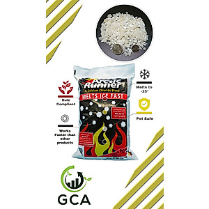Arctic Runner Calcium Chloride Ice Melt- [Pallet of Ice Melt] 50 lb Bags- Pet, Concrete, Plant Friendly - Commercial Grade [No Magesium Chloride] Snow & Ice Melter- Melts to -15°F Pallet of (49 Bags)