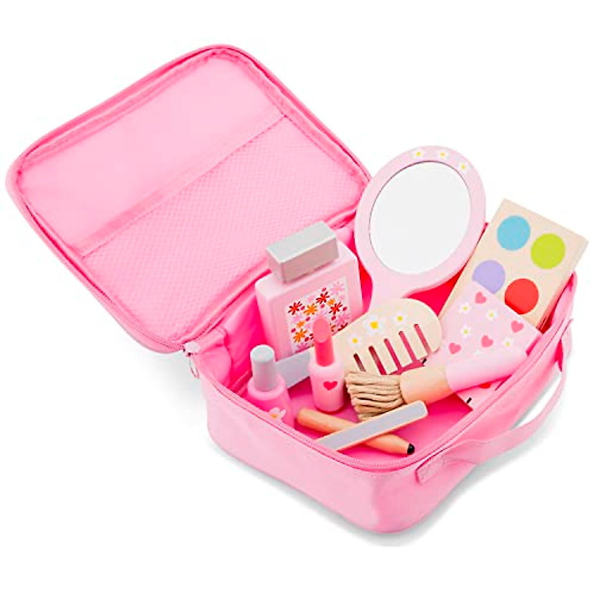 New Classic Toys Make Up Set - Pretend Play Toy for Kids Cooking Simulation Educational Toys and Color Perception Toy for Preschool Age Toddlers Boys Girls