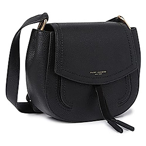 Marc Jacobs Maverick Saddle Bag (Black)