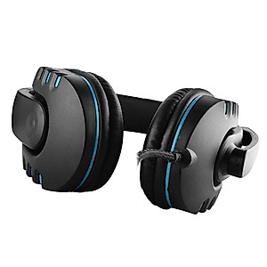 QUZHI 3.5mm Wired Gaming Headphones Over Ear Game Headset Noise Canceling Earphone with Microphone Volume Control for PC Laptop Smart Phone