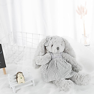 MUOVE Rabbit Stuffed Animal, 12 Inch Polly Rabbit, for Boys and Girls, Girlfriend