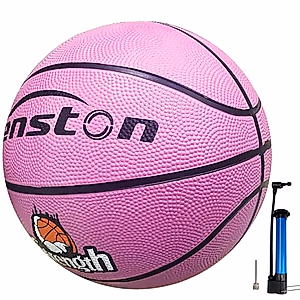 Senston Kids Junior Basketball Balls Size 5 Basketballs Outdoor/Indoor Game Basket Ball J503 with Pump