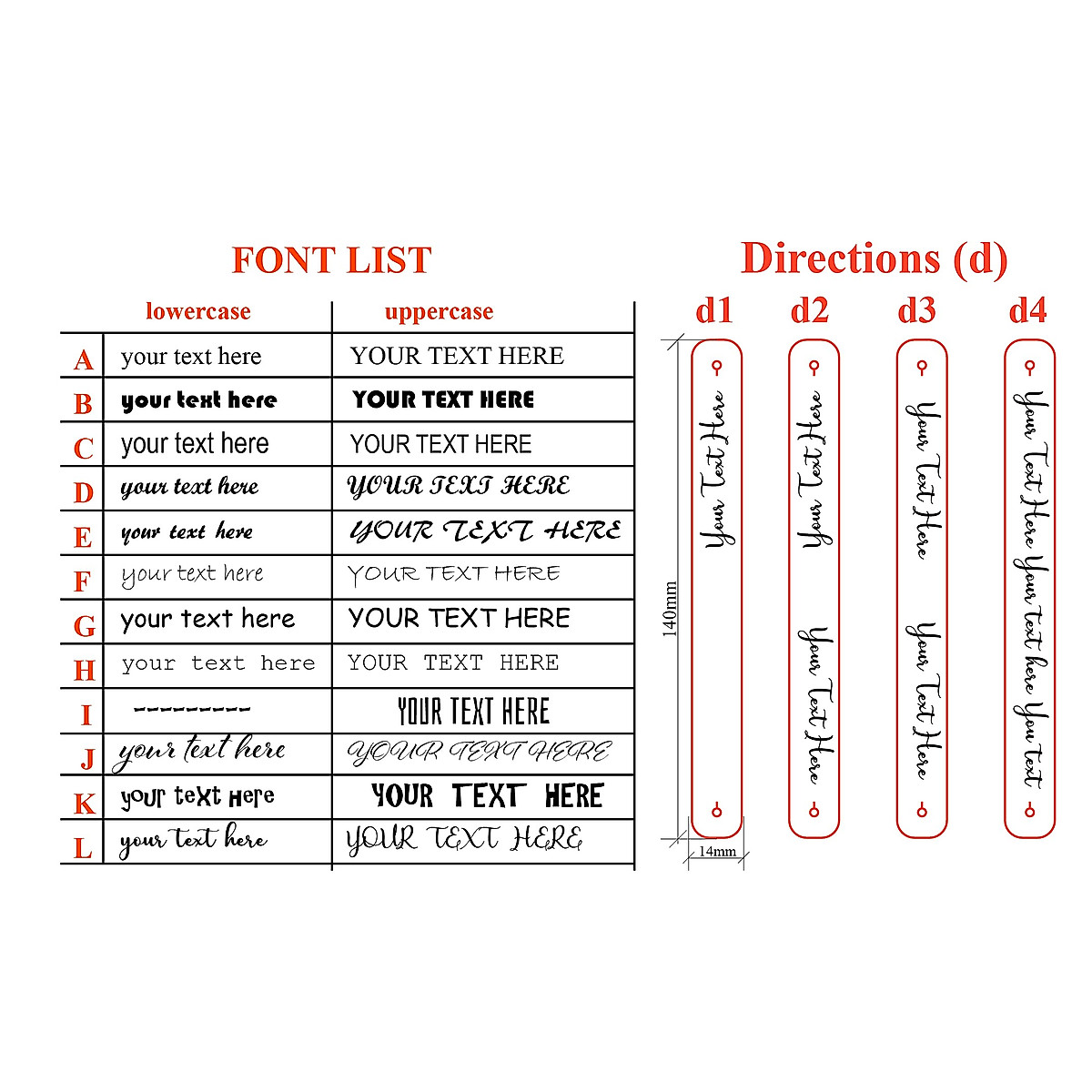 Knitting Beret Labels, Handmade Item Tags, Custom Suede Leather Tag With Rivets, Personalized long skinny Tags, Crochet Beanie Leather Label