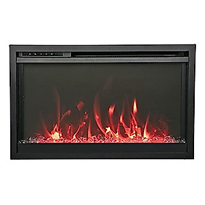 Amantii TRD Extra Slim 33" Traditional Electric Fireplace