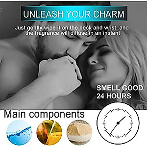 Maxcate 2Pack Pheroman Cologne,Lure Her Perfume for Men,Neolure Perfume for Him,Golden Pheromone Cologne for Men Attract Women (2 PACK)