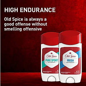 Old Spice High Endurance Anti-Perspirant Deodorant for Men, Fresh Scent, 3.3 oz