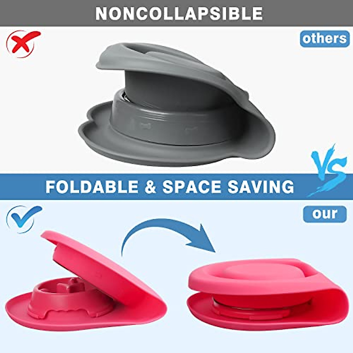 WESEN Dog/Cat Slow Feeder Bowl Insert, Slow Down Pet Eating, Soft Silicone Slow Feeding for Small Medium Size, Perfect with Stainless Steel Plastic Glass Ceramic Dog Bowls