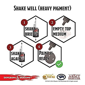 The Army Painter Dungeons and Dragons Underdark Paint Set Bundle with Nolzur's Marvelous Brush Set - Painting Set for Model Miniature Painting with 10 Warpaints and 1 D&D Drizzt Do'Urden Miniature