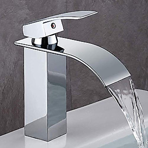 Waterfall Faucet, Washbasin Single Lever Mixer Tap, Waterfall Tap, Bath Mixer tap, Single Lever Mixer tap, tap for Bathroom, for Kitchen, Bathroom, Washbasin Mixer Tap Hot and Cold