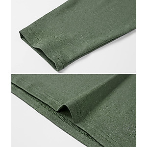 MANSDOUR Men's Quick-Dry Active Sports Shirts Quarter Zip Long Sleeve Athletic Running Pullover Tops Outdoor Workout Golf Sweatshirt Dark Green