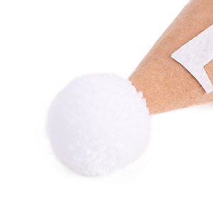 Baby 1st Birthday Party Hat - Handmade Wool Felt Hat for Kids, Photo Booth Props, Backdrop, Cake Smash, and First Birthday Accessories (Beige)