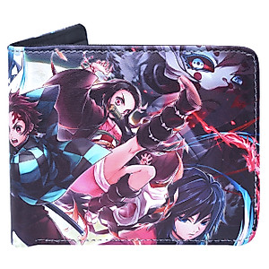 Amatensu Anime Characters Kamado Tanjirou Wallet Kamado Nezuko Wallet Agatsuma Zenitsu Wallet Hashibira Inosuke Wallet Tomioka Giyuu Wallet O