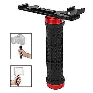 1/4 Inch Handheld Stabilizer Holder, Mini Handheld Camera Stabilizer Holder for LED Video Light for Smartphone for Action Camera