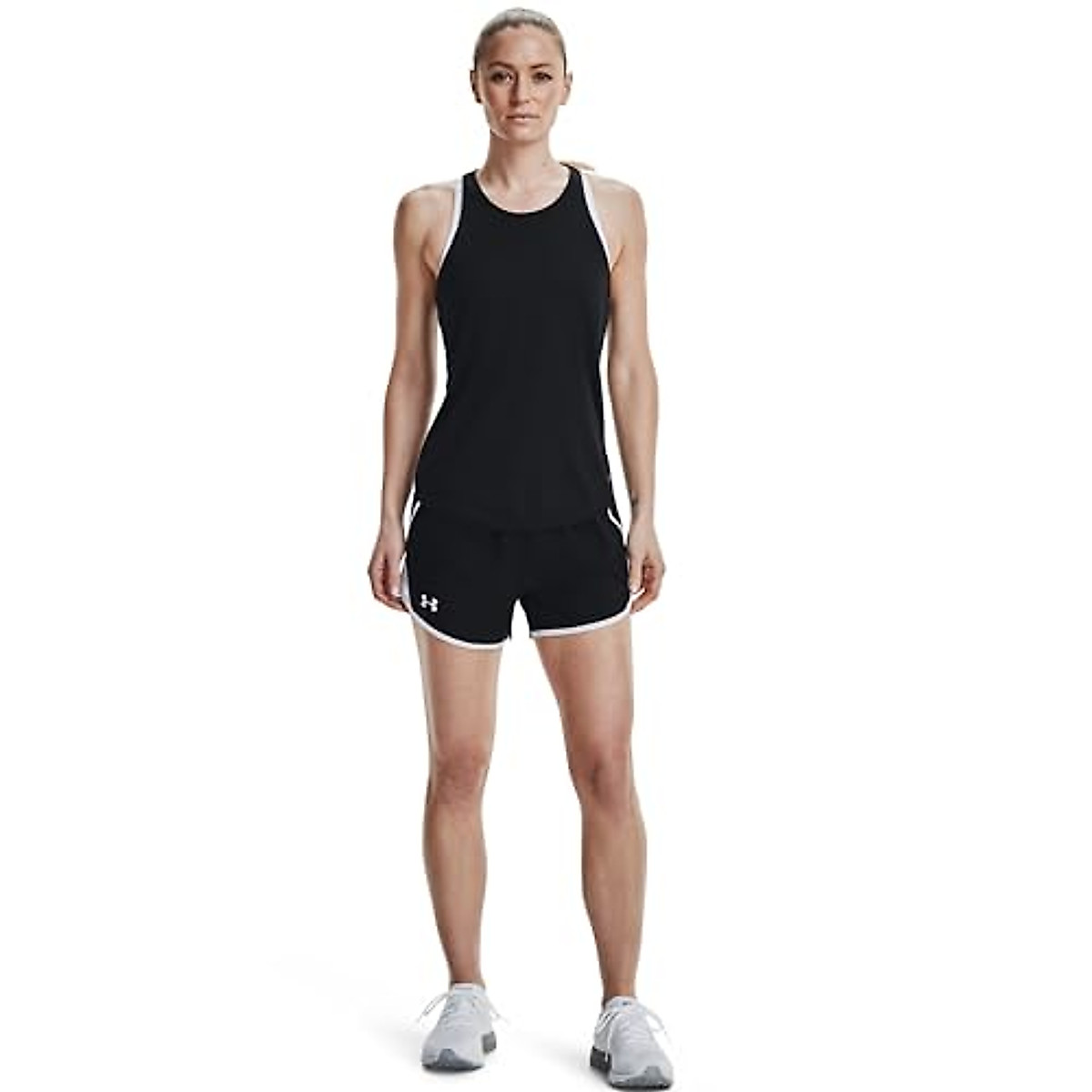 Under Armour Women's UA Fly-by 2.0 Shorts LG Black