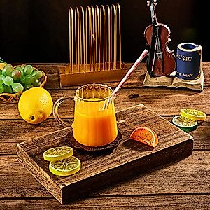 2 Pcs Small Glass Pitcher Elegant Shaped Crystal Glass Creamer Pitcher Glass Tea Pitcher Coffee Milk Creamer Pitcher Creative Milk Frothing Pitcher Milk Frother Cup Creamer Jug(Wave Style)