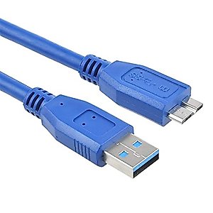 SLLEA 3 FT USB 3.0 Power Charger Data Cable/Cord for Seagate External Hard Drive Disk