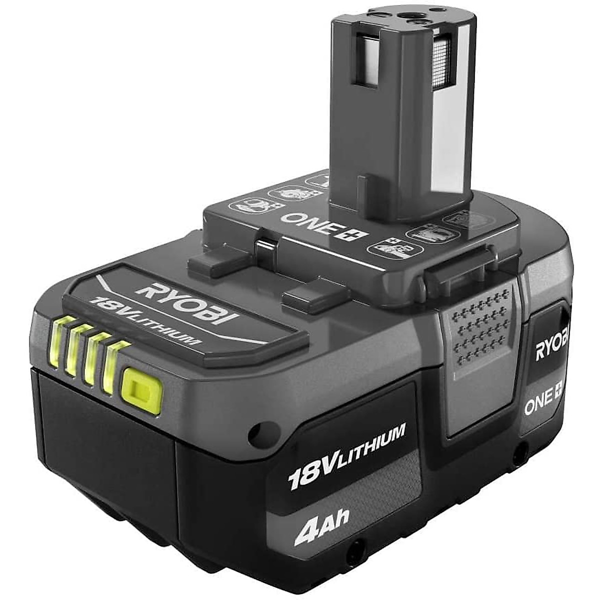RYOBI P737D 18-Volt ONE+ Cordless High Pressure Inflator + 4.0 Ah High Capacity Lithium-Ion Battery & Charger,