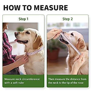 Soft Dog Cone Collar for Large Medium Dogs, Dog Cones for Dogs After Surgery, Adjustable Dog Recovery Collar, Lightweight E-Collars for Dogs, Elizabethan Collar (XL)