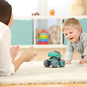 Crocodile Truck with Free Wheel Function – Monster Truck Toys for Boys, Girls, Babies, Toddlers – Strong and Sturdy with Big Wheels and Fun Character Face – from Age 12+ Months / 1 Year