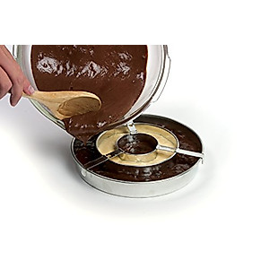 Norpro - 3813 Norpro Checkerboard Cake Pan Set, One Size, as shown