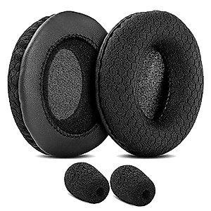 TaiZiChangQin Ear Pads Ear Cushions Mic Foam Kit Earpads Replacement Compatible with Microsoft Lifechat LX3000 LX-3000 LX 3000 Headphone