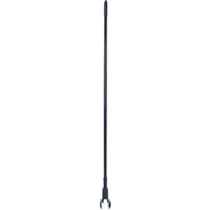 Carlisle FoodService Products 3697000 Vinyl Coated Metal Mop Handle, 15/16" Diameter x 60" Length, Black, for Jaw Style Wide Band Mops