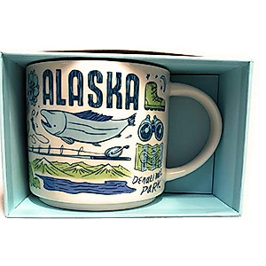 Starbucks ALASKA Been There Series Across the Globe Collection Coffee Mug 14 Ounce