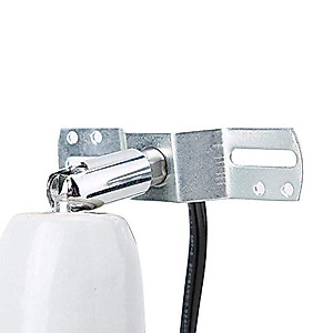 Reptile Heat Light Fixture Holder, E27 Base Bulb Socket Adjustable Reptile Lamp Holder Bracket Reptile Heat Light Stand for Lizard Turtle Tortoise Reptile Ceramic Lamp Holder(110-240V)