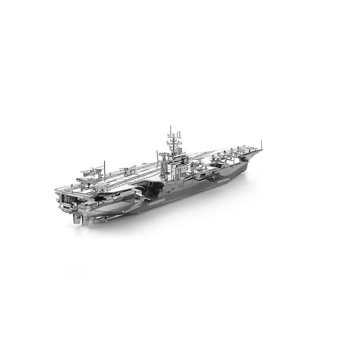 Fascinations Metal Earth ICONX USS Theodore Roosevelt CVN-71 3D Metal Model Kit